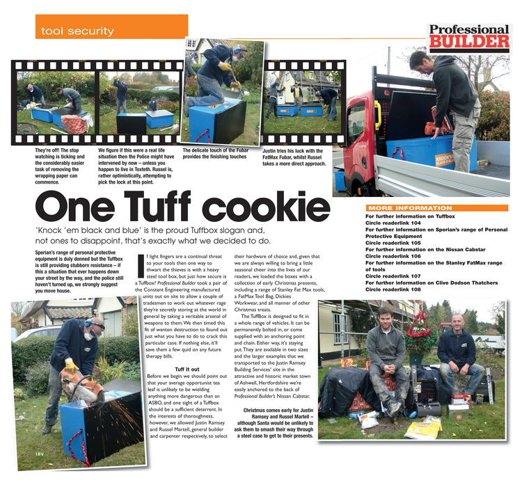 Tuffboxes | Secure Tool Box Solutions | Made in Britain